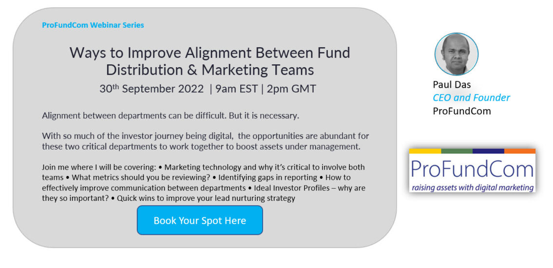 Ways to Improve Alignment Between Fund Distribution & Marketing Teams ...